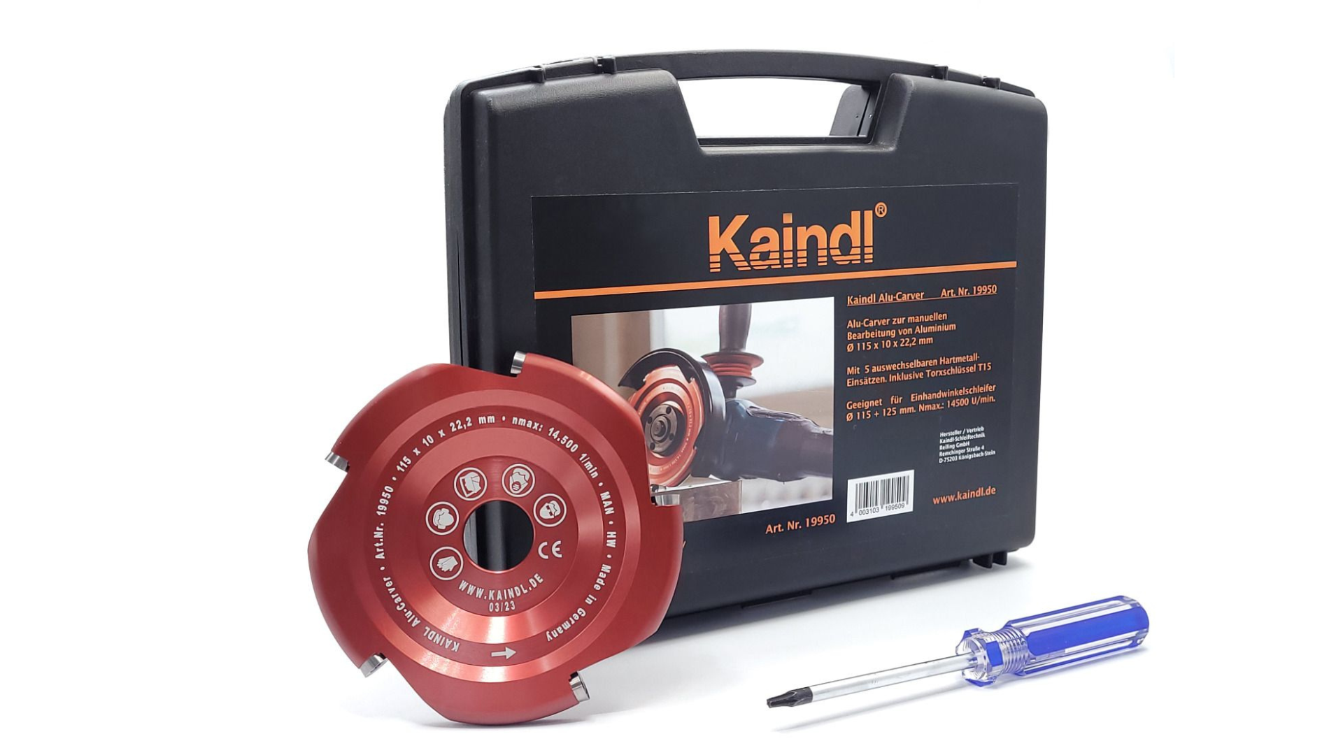 Kaindl Alu-Carver Milling Disc 115 mm – Norway